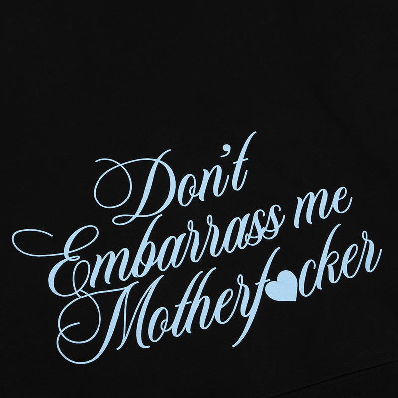 don't embarrass me zip up hoodie - Sabrina Carpenter Official Store